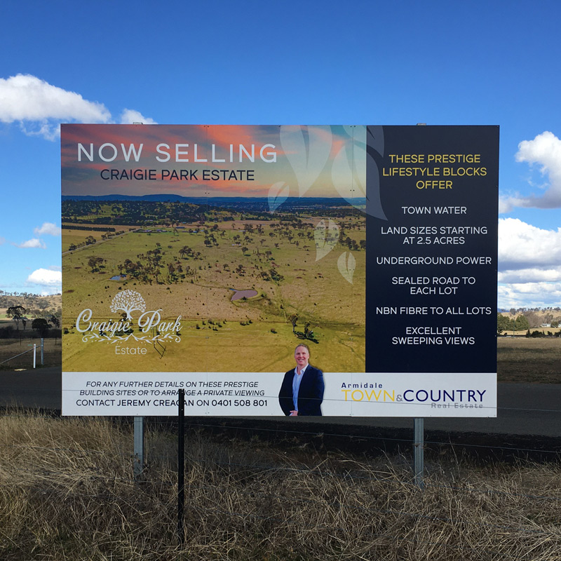 REAL ESTATE – GIVE US A CALL ABOUT ANY SIGN AT ALL